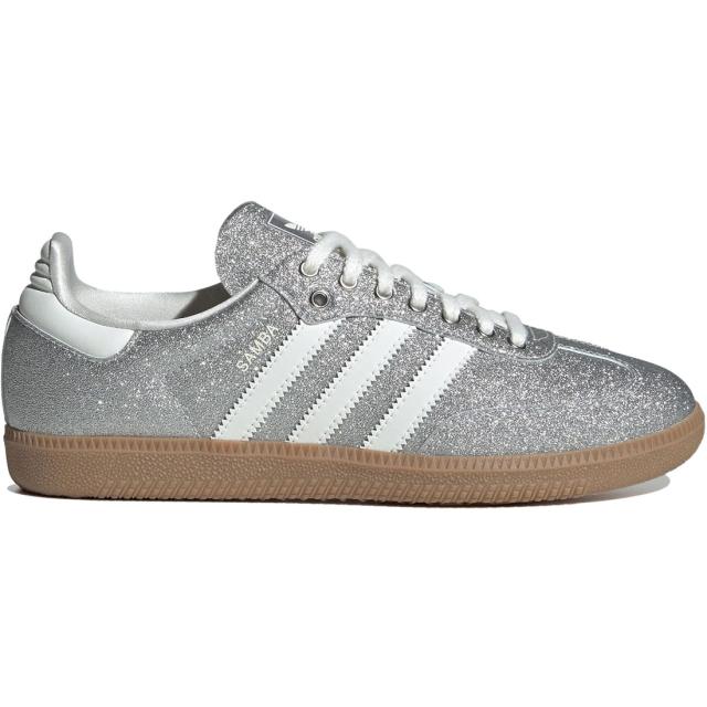 [アディダス] サンバ OG W [SAMBA OG W] グレー/オフホワイト/シルバーメタリック KI6264