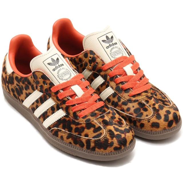 [アディダス] サンバ OG W [SAMBA OG W] ブラウン/コアブラック/ホワイト JI2734