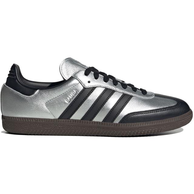 [アディダス] サンバ OG [SAMBA OG] シルバーメタリック/コアブラック/ダークブラウン KI8464