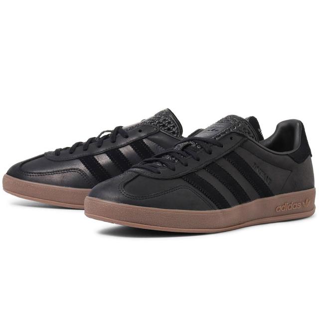[アディダス] ガゼル インドア [GAZELLE INDOOR] コアブラック/ガム KJ3479
