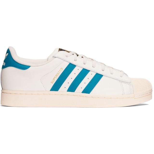 [アディダス] スーパースターII [SUPERSTAR II] クラウドホワイト/アクティブティール/クリームホワイト KJ5992