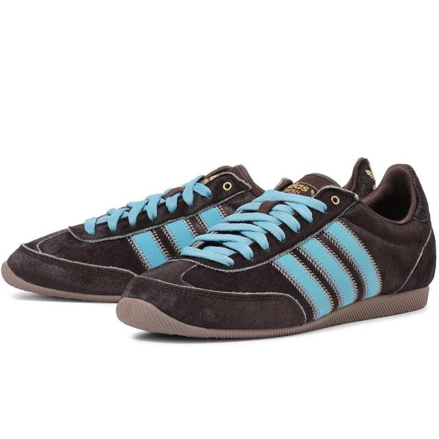 [アディダス] ジャパン W [W JAPAN W] ダークブラウン/プリラヴドブルー/トレースブラウン JS4028