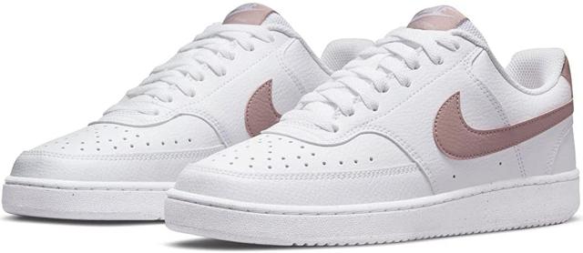 [ナイキ] コート ビジョン ロー NN[W COURT VISION LO NN] ホワイト/ピンク DH3158-102 日本国内正規品