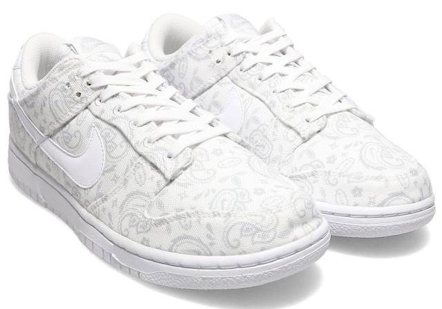 [ナイキ] ダンク ロー エッセンシャル [W DUNK LOW ESS] ホワイト/ホワイトペイズリー DJ9955-100 正規品