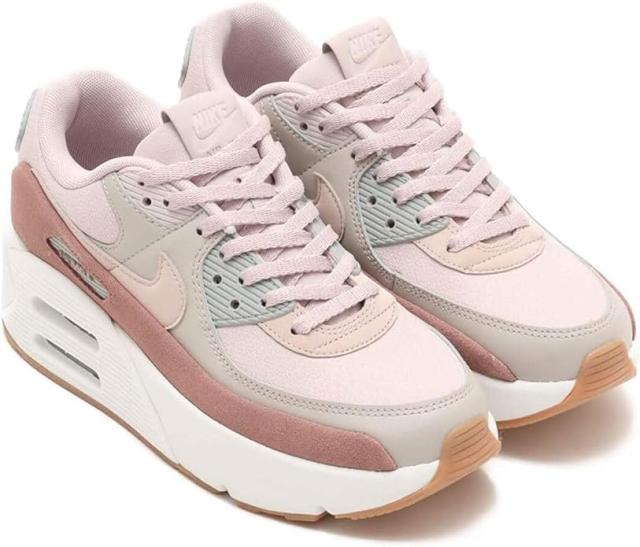 [ナイキ] エア マックス 90 LV8  [W AIR MAX 90 LV8] ライトアイアンオール/プラチナムバイオレット FD4328-001 ナイキジャパン正規品