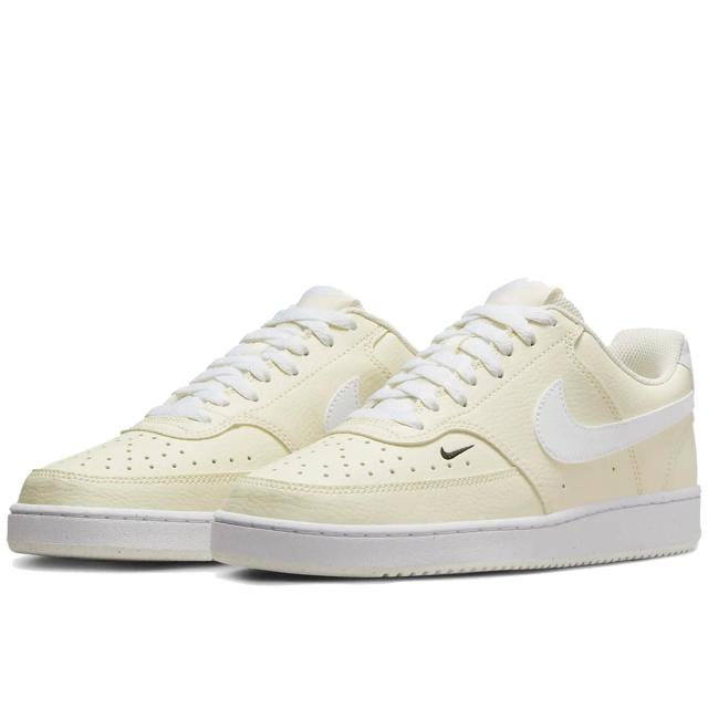 [ナイキ] コート ビジョン ロー ネクスト ネイチャー [W COURT VISION LOW NN] ホワイト/ブラック/ペールアイボリー FV9952-100日本国内正規品