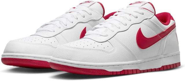 [ナイキ] ビッグ ロー [BIG LOW] ホワイト/ジムレッド 355152-150