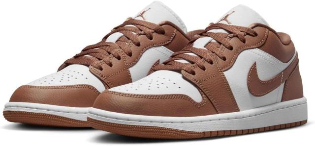 [ナイキ] エア ジョーダン 1 ロー [W AIR JORDAN 1 LOW] アーキオブラウン/ホワイト DC0774-202