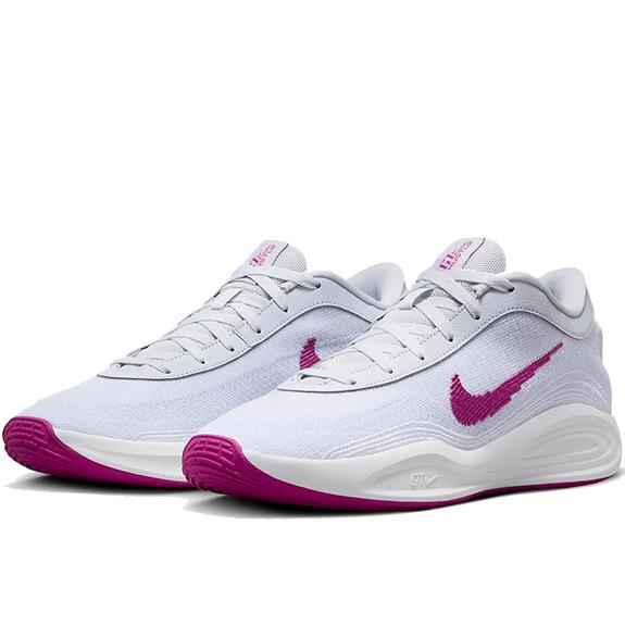 [ナイキ] G.T. ハッスル アカデミー EP [G.T. HUSTLE ACADEMY EP] ピュアプラチナム/ホワイト/ホットフューシャ FJ7808-004