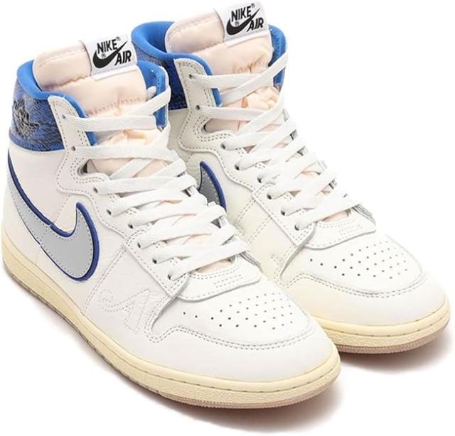 [ナイキ] ジョーダン エア シップ PE SP [JORDAN AIR SHIP PE SP] セイル/ゲームロイヤル/メタリックプラチナム/ブラック FN8675-104