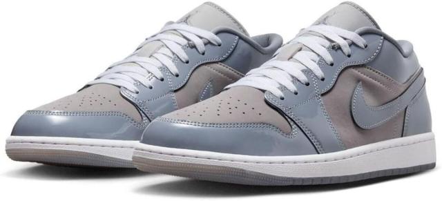 [ナイキ] エア ジョーダン 1 ロー SE[AIR JORDAN 1 LOW SE] グレー/ライトブルー/ホワイト HF3148-011