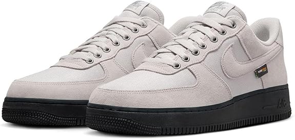 [ナイキ] エア フォース 1 '07 [AIR FORCE 1 '07] ライトアイアンオール/ブラック HQ3822-001