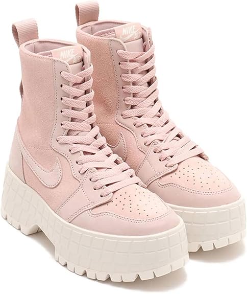 [ナイキ] エア ジョーダン 1 ブルックリン  [W AIR JORDAN 1 BROOKLYN] ピンクオックスフォード/ピンクオックスフォード/ファントム FJ5737-601