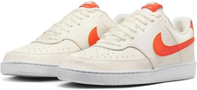 [ナイキ] コート ビジョン ロー NN [COURT VISION LO NN] セイル/ホワイト/セーフティオレンジ DH2987-115