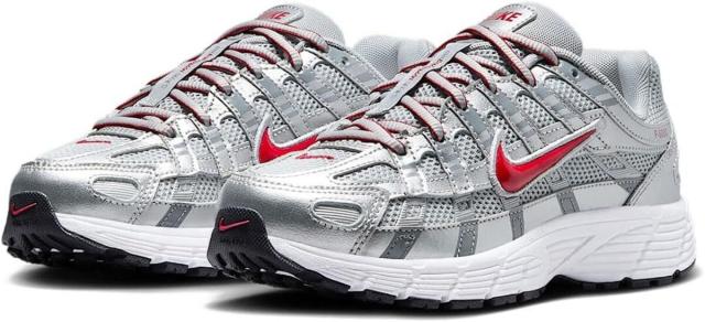 [ナイキ] P-6000 [J P-6000] メタリックシルバー/フラットシルバー/クールグレー/ジムレッド HV5064-002