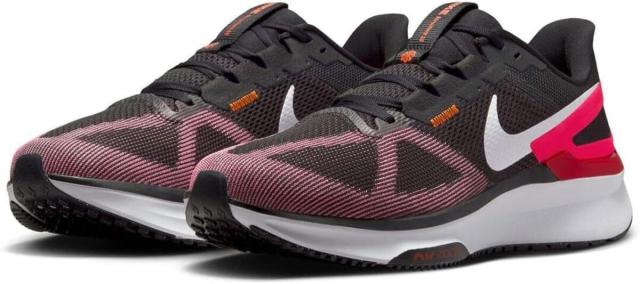 [ナイキ] エア ズーム ストラクチャー 25 [Air Zoom Structure 25] ブラック/ユニバーシティレッド/ハイパークリムゾン/ホワイト DJ7883-014