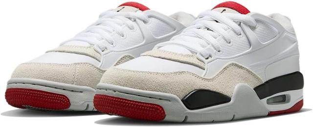 [ナイキ] エア ジョーダン 4 RM [J AIR JORDAN 4 RM] ホワイト/ブラック/ニュートラルグレー/バーシティレッド FQ7938-102