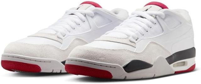 [ナイキ] エア ジョーダン 4 RM [AIR JORDAN 4 RM] ホワイト/ブラック/ニュートラルグレー/バーシティレッド FQ7939-102