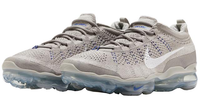 [ナイキ] エア ヴェイパーマックス 2023 フライニット [Air VaporMax 2023 FK] カレッジグレー/バストグレー/レーサーブルー/ホワイト  DV1678-015