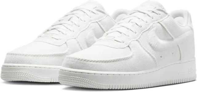 [ナイキ] エア フォース 1 ロー キャンバス [AIR FORCE 1 LOW CNVS] サミットホワイト/ライトオールウッドブラウン/サミットホワイト HV1204-100