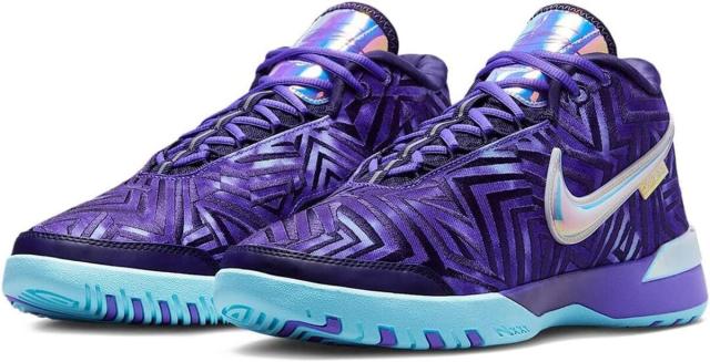 [ナイキ] レブロン NXXT ジーニサス QS EP [LEBRON NXXT GENISUS QS EP] ペルシアンバイオレット/パープル/グレイシャーアイス/ホワイト IB1271-501