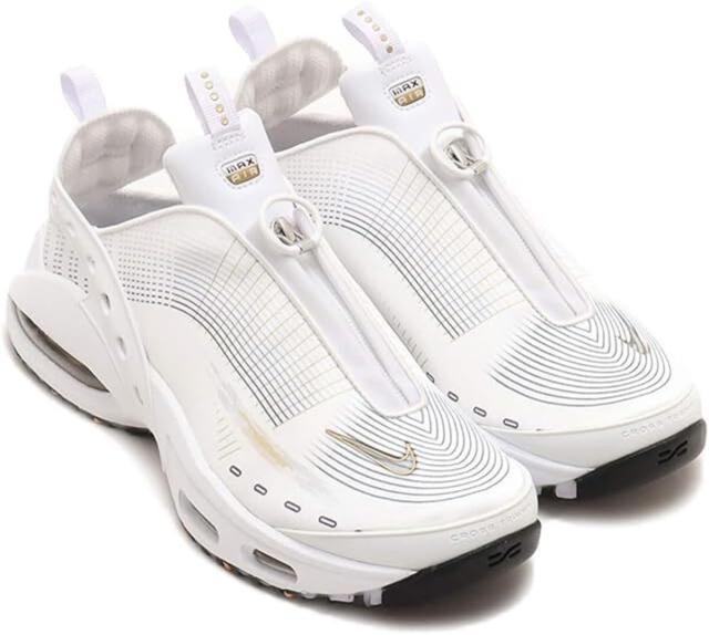 [ナイキ] エア マックス クレイズ [W AIR MAX CRAZE] ホワイト/ブラック/コッパームーン/メタリックゴールド FZ2089-100