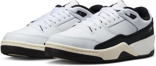 [ナイキ] ジョーダン フライト コート [JORDAN FLIGHT COURT] ホワイト/ブラック HF3255-112