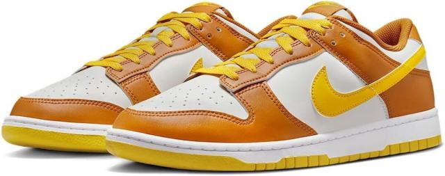 [ナイキ] ダンク ロー レトロ [DUNK LOW RETRO] サミットホワイト/デザートオークル/ホワイト/ブライトシトロン HF5441-113