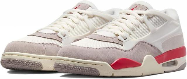 [ナイキ] エア ジョーダン 4 RM [AIR JORDAN 4 RM] セイル/カレッジグレー/ココナッツミルク/ファイヤーレッド HF8126-100