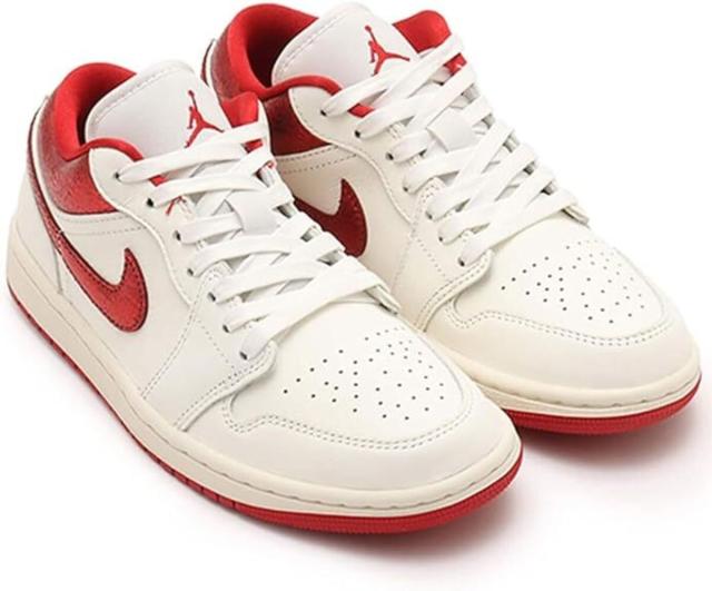 [ナイキ] エア ジョーダン 1 ロー SE [W AIR JORDAN 1 LOW SE] セイル/チームレッド/バーシティレッド HJ9338-106