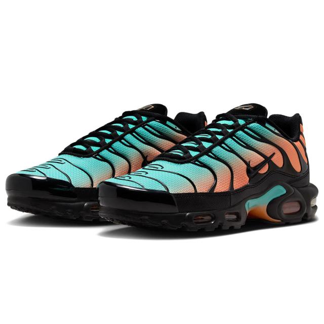 [ナイキ] エア マックス プラス [AIR MAX PLUS] ブラック/オーロラグリーン/オレンジパルス/ブラック DM0032-022