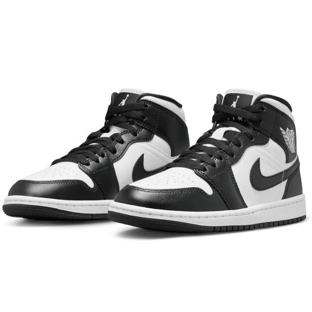 [ナイキ] エア ジョーダン 1 ミッド W AIR JORDAN 1 MID ホワイト/ブラック DV0991-101 日本国内正規品  ホワイト/ブラック DV0991-101