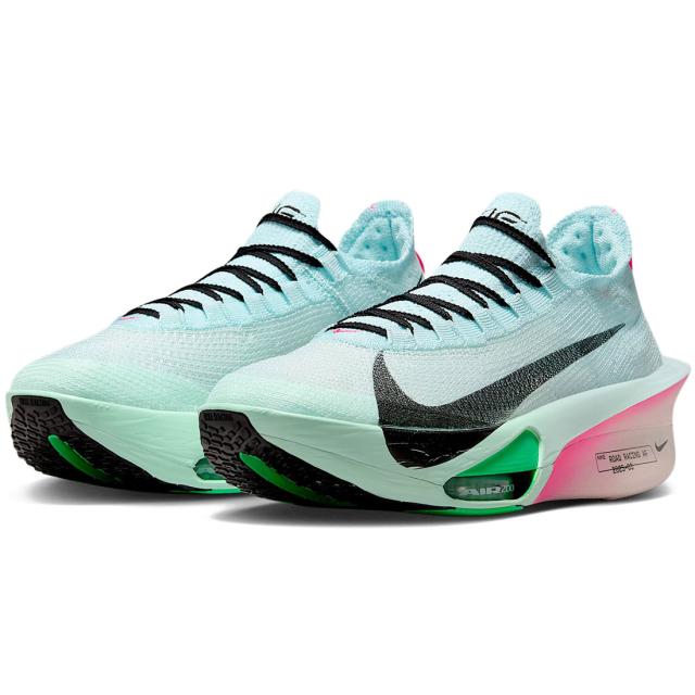 [ナイキ] アルファフライ 3 [Alphafly 3] グレイシャーブルー/ミントフォーム/グリーンショック/ブラック FD8311-400