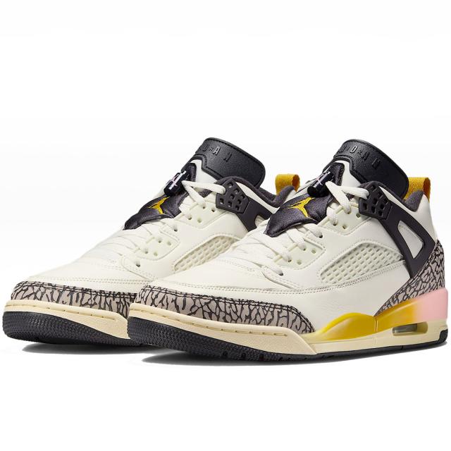 [ナイキ] ジョーダン スパイジーク ロー [JORDAN SPIZIKE LOW] セイル/オイルグレー/モスリン/ダークサルファー FQ1759-107