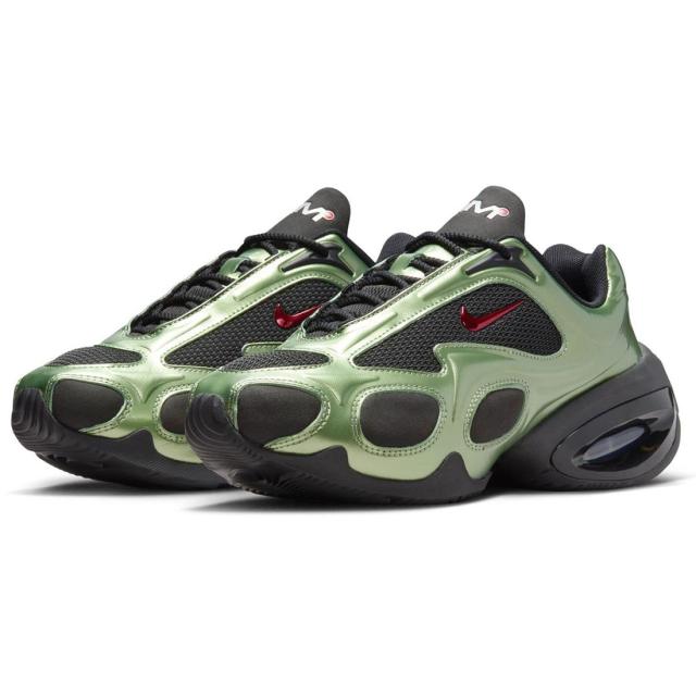 [ナイキ] エア マックス ミューズ [W AIR MAX MUSE] ブラック/オイルグリーン/メタリックシルバー/ユニバーシティレッド FV1920-004