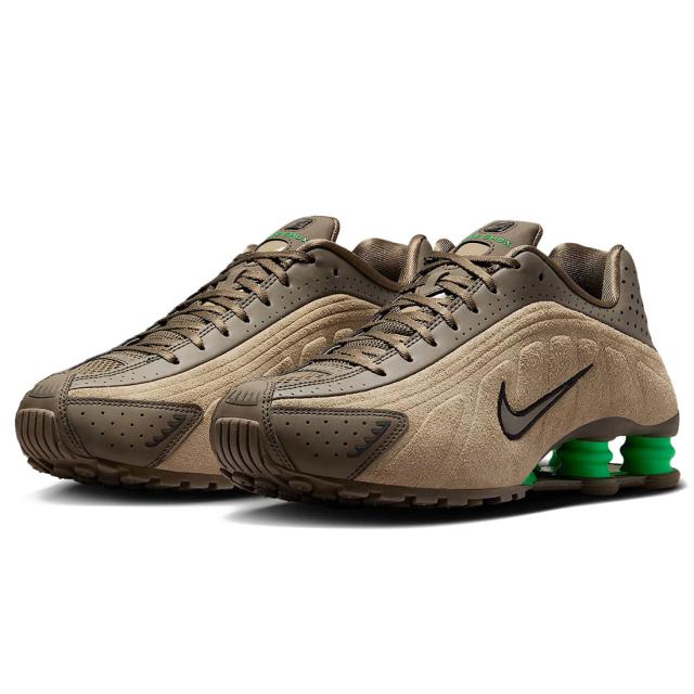 [ナイキ] ショックス R4 [W SHOX R4] オリーブカーキ/カーキ/グリーンショック/オリーブカーキ HQ7739-200