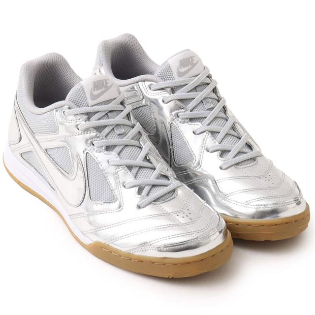 [ナイキ] ガト LV8 [GATO LV8] メタリックシルバー/ホワイト/ガムライトブラウン/メタリックシルバー IB3566-001