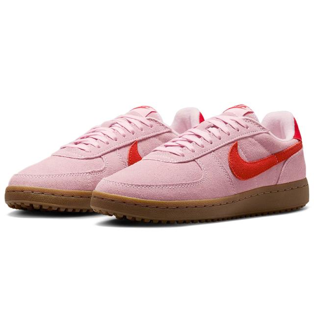 [ナイキ] フィールド ジェネラル スエード [W FIELD GENERAL SUEDE] ピンクフォーム/ガムダークブラウン/ガムダークブラウン/ライトクリムゾン IF1743-602