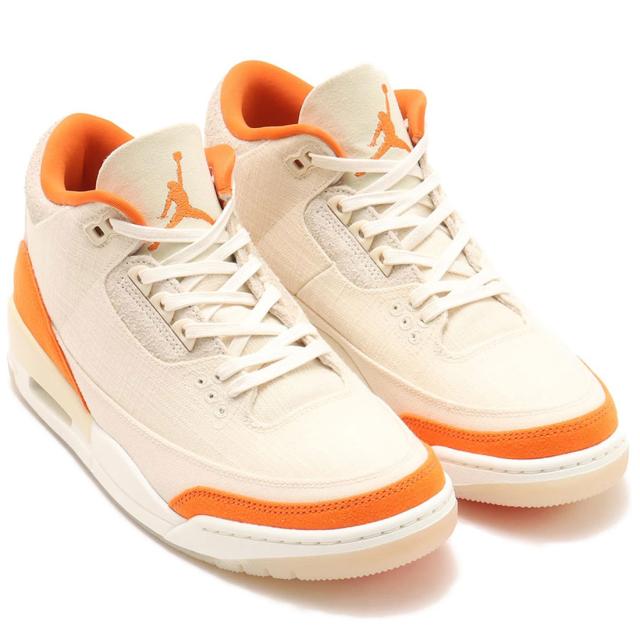 [ナイキ] エア ジョーダン 3 レトロ T [W AIR JORDAN 3 RETRO T] フォスル/セイル/スターフィッシュ IH7694-200