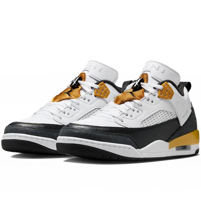 [ナイキ] ジョーダン スパイジーク ロー [JORDAN SPIZIKE LOW] ホワイト/メタリックゴールド/ブラック FQ1759-108