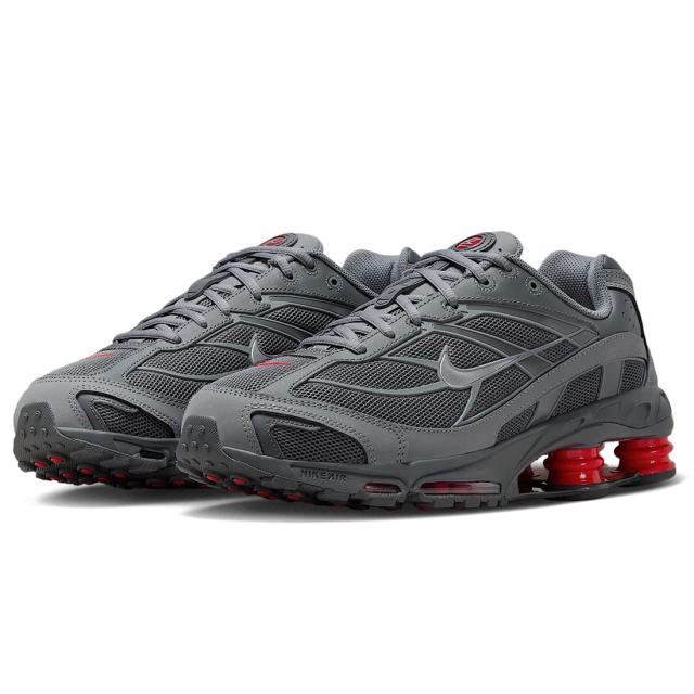 [ナイキ] ショックス ライド 2 [SHOX RIDE 2] スモークグレー/ユニバーシティレッド/アイアングレー/メタリックシルバー IM5999-084