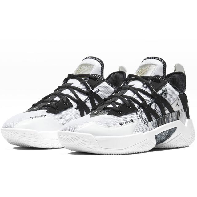 [ナイキ] ジョーダン ワン テイク 2 [JORDAN ONE TAKE 2] ホワイト/ブラック/ウルフグレー/ブラック CW2457-100