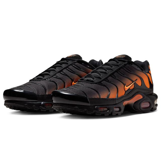 [ナイキ] エア マックス プラス [AIR MAX PLUS] ブラック/ブラック/トータルオレンジ DM0032-025