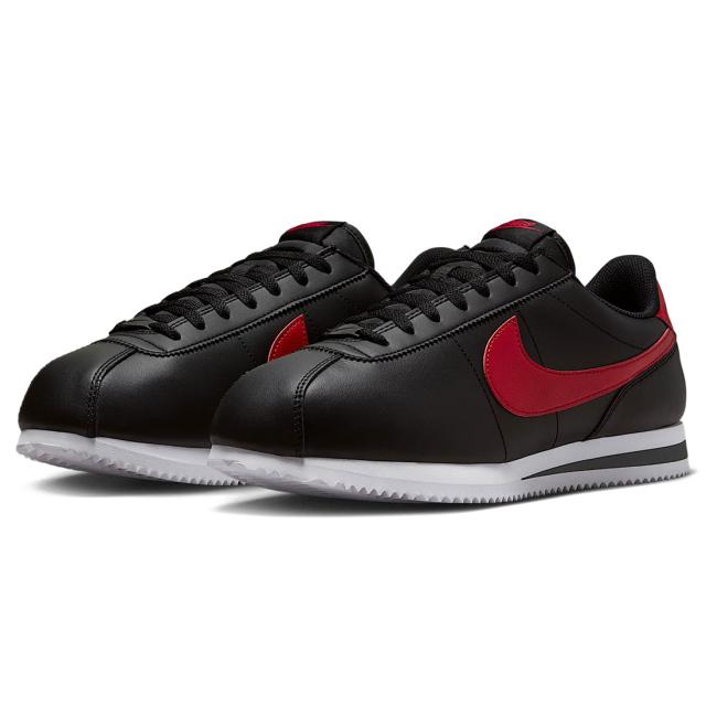 [ナイキ] コルテッツ レザー [Cortez Leather] ブラック/ホワイト/アンスラサイト/ジムレッド DM4044-004