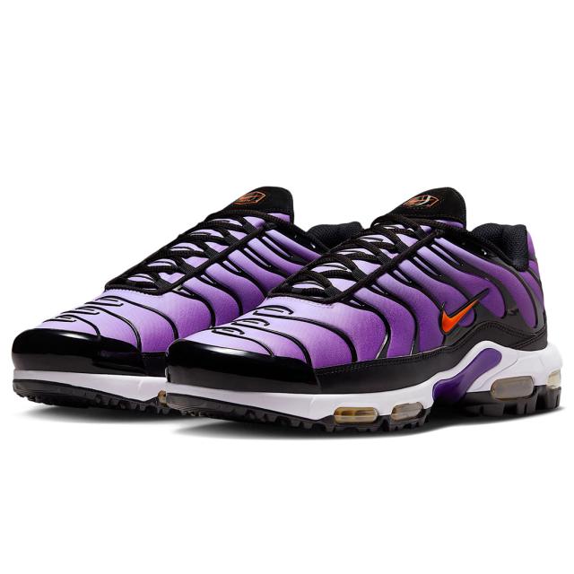 [ナイキ] エア マックス プラス G [AIR MAX PLUS G] ボルテージパープル/ブラック/トータルオレンジ FZ4150-500
