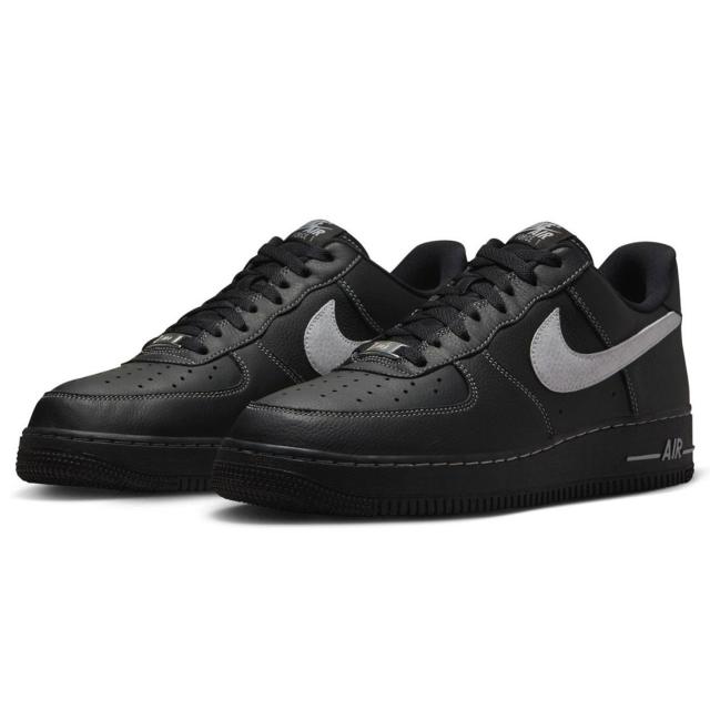 [ナイキ] エア フォース 1 '07 LV8 [AIR FORCE 1 '07 LV8] ブラック/ウルフグレー HQ2037-006
