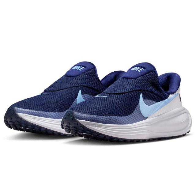 [ナイキ] レボリューション 8 イージーオン [W Revolution 8 EasyOn] ミッドナイトネイビー/アルミニウム/ホワイト HQ2415-400