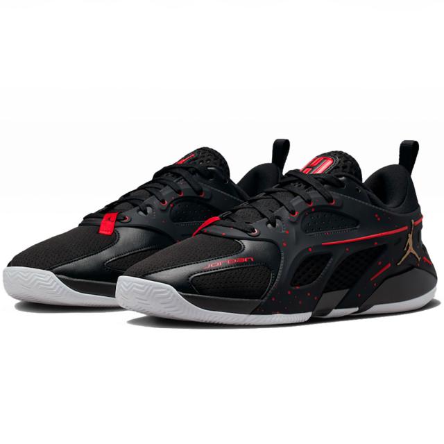 [ナイキ] ジョーダン エアー シリーズ [W JORDAN AIR SERIES] ブラック/ユニバーシティレッド/メタリックゴールド HQ8650-076