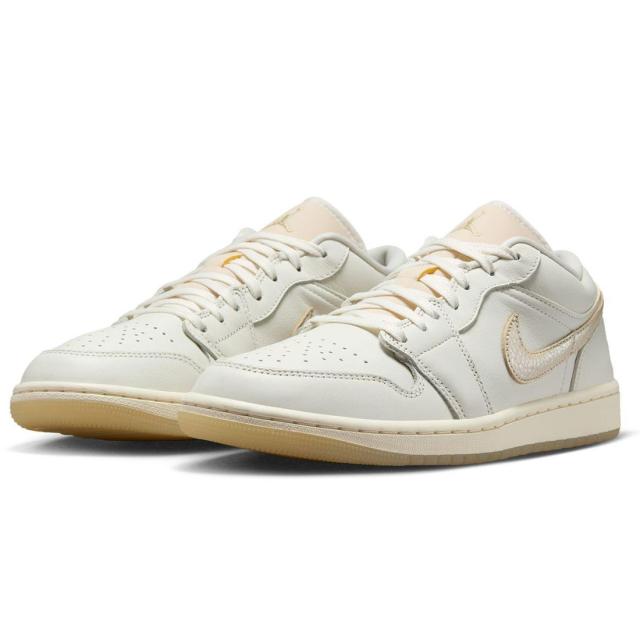 [ナイキ] エア ジョーダン 1 ロー SE [W AIR JORDAN 1 LOW SE] セイル/チームゴールド HV5157-100