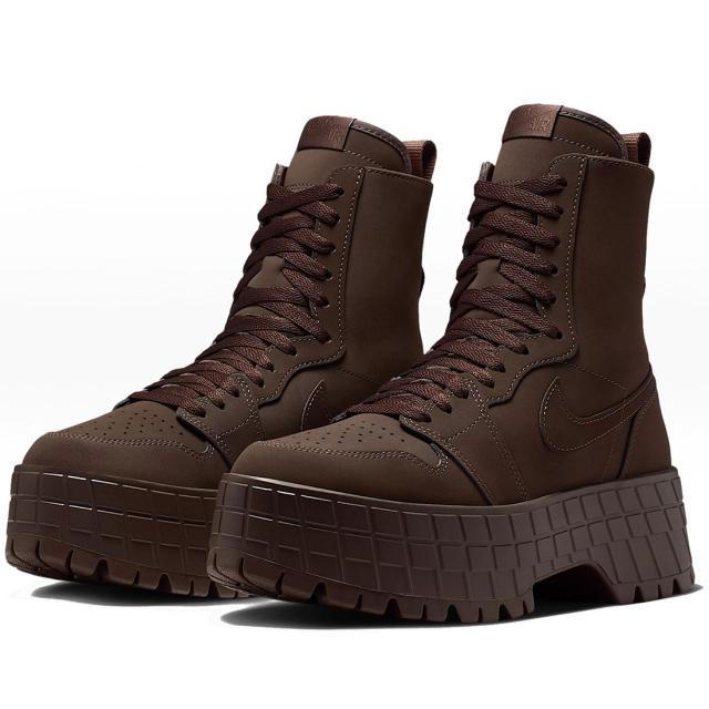 [ナイキ] エア ジョーダン 1 ブルックリン [W AIR JORDAN 1 BROOKLYN] バロックブラウン IO8742-237